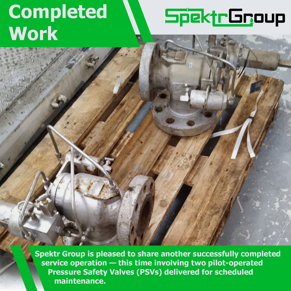 Maintenance of Pressure Safety Valves - Spektr Group